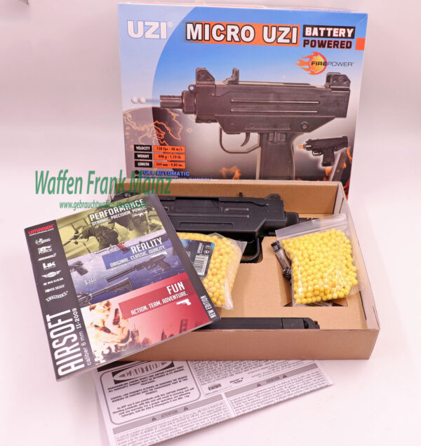 unbekannt Micro Uzi (Action Arms.Ltd.) 6mmBB Air-Soft – Waffen Frank in ...